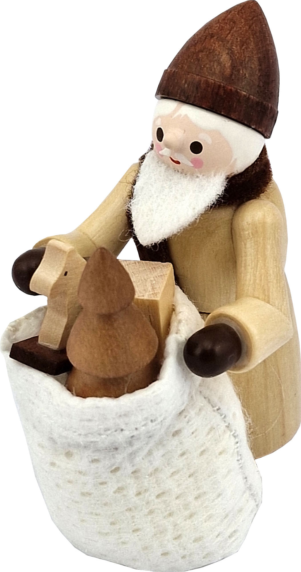 Nikolaus mit Sack natur