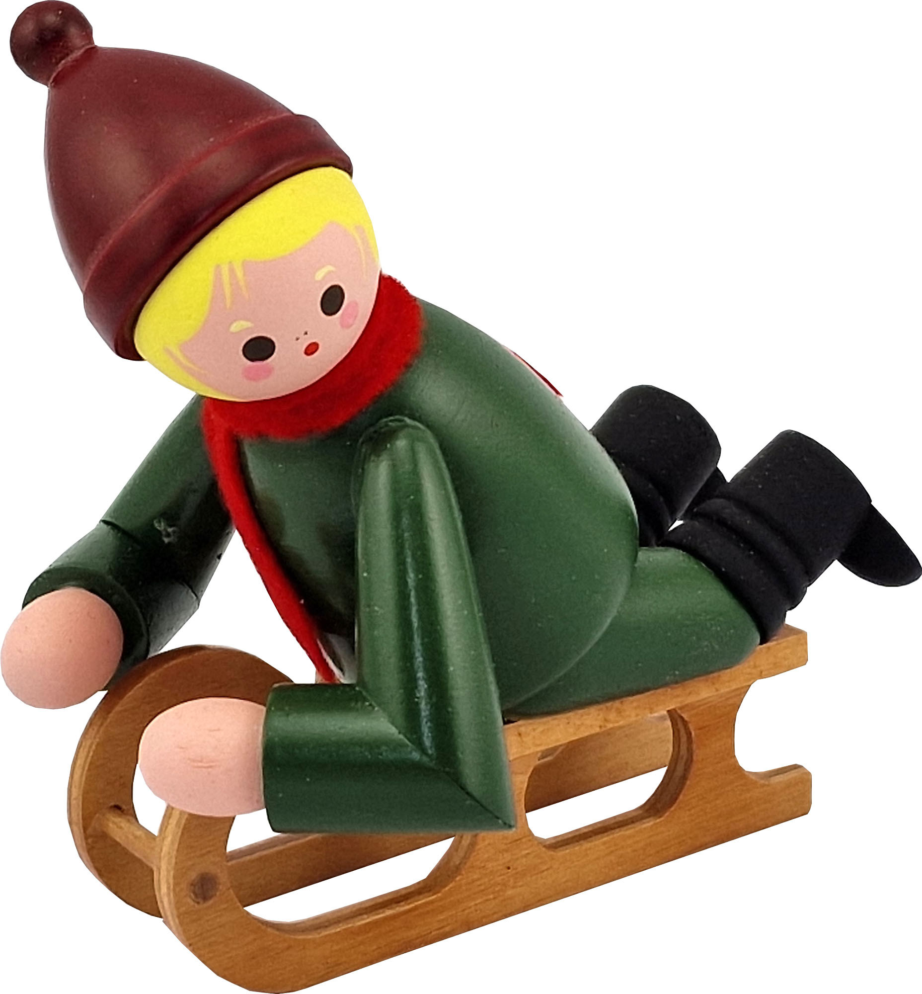 Rodler, liegend, groß